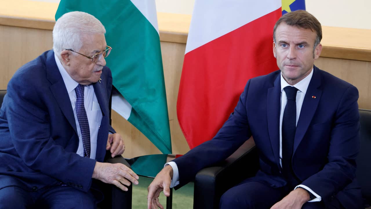 Macron zegt dat Frankrijk binnenkort Palestina gaat erkennen: 'Geen alternatief' | Spanningen ...