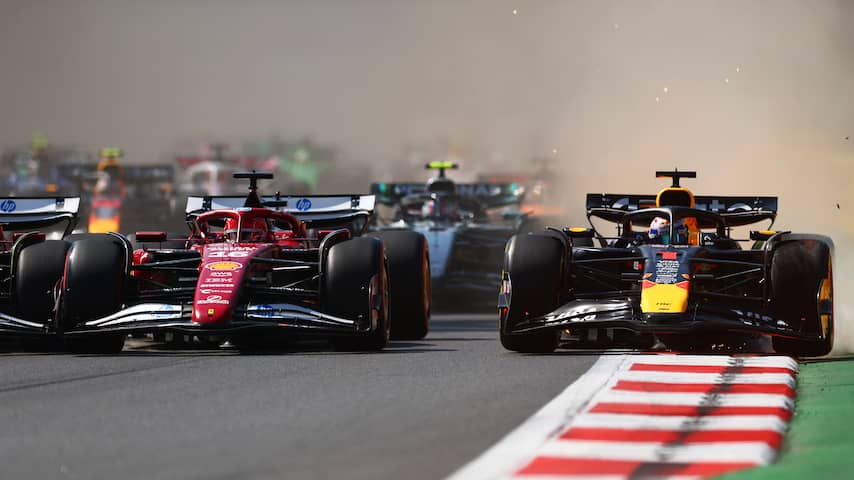 Verstappen houdt titelstrijd levend met derde plek in Mexico, Norris ...