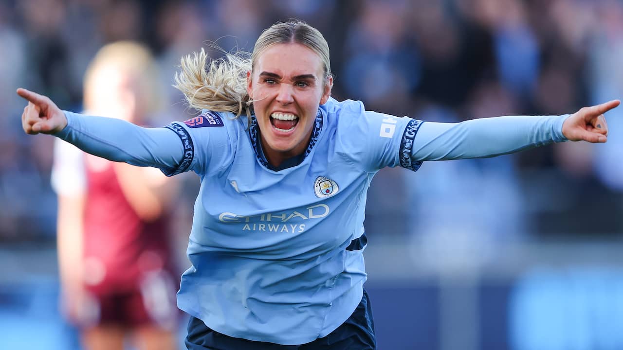 Jill Roord bezorgt Manchester City de winst met haar eerste goal sinds ...