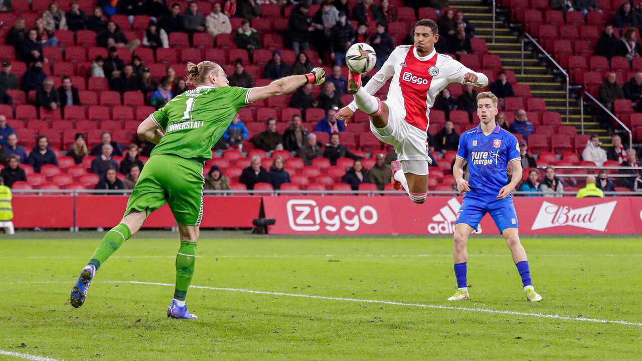 Koploper Ajax wint mede door hattrick van Haller ook met 5-0 van FC Twente | Voetbal | NU.nl