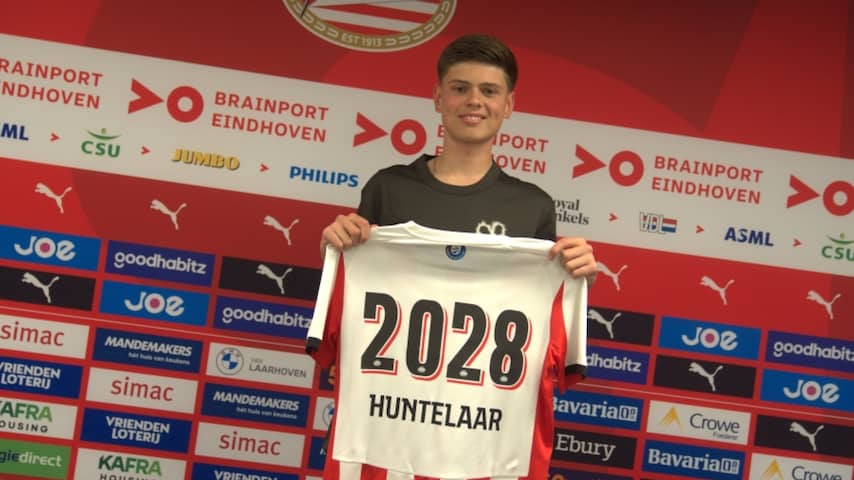 Seb Huntelaar (16) treedt in voetsporen van vader Klaas-Jan met ...