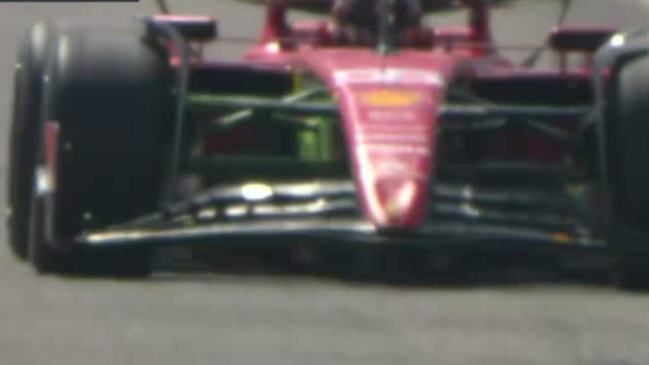 Ferrari baart opzien met ingedeukte neus op hoge snelheid | NU.nl