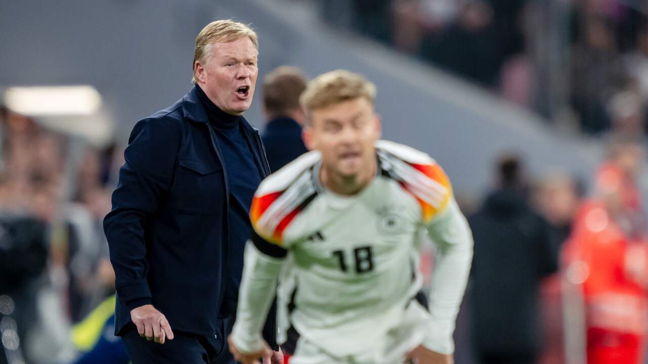 Koeman schrikt niet van ploeterend Oranje in Duitsland: 'Dat hoort bij dit elftal' | Voetbal | NU.nl