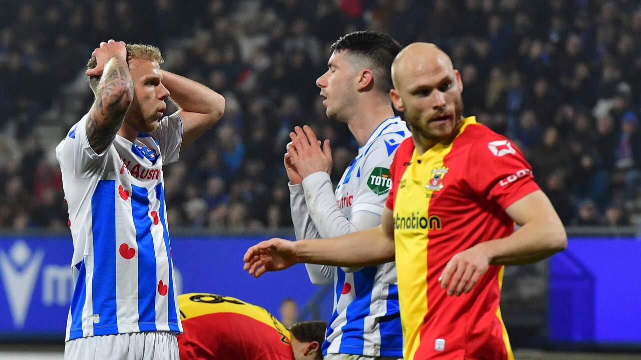 Go Ahead wint bij Heerenveen, Almere lijkt hard op weg naar handhaving ...