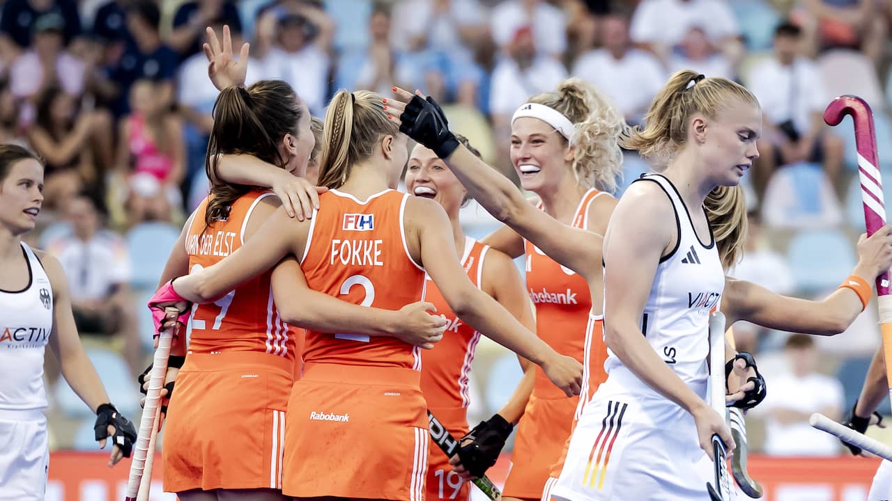 Hockeysters laten gastland Duitsland met vijf doelpunten kansloos op EK ...