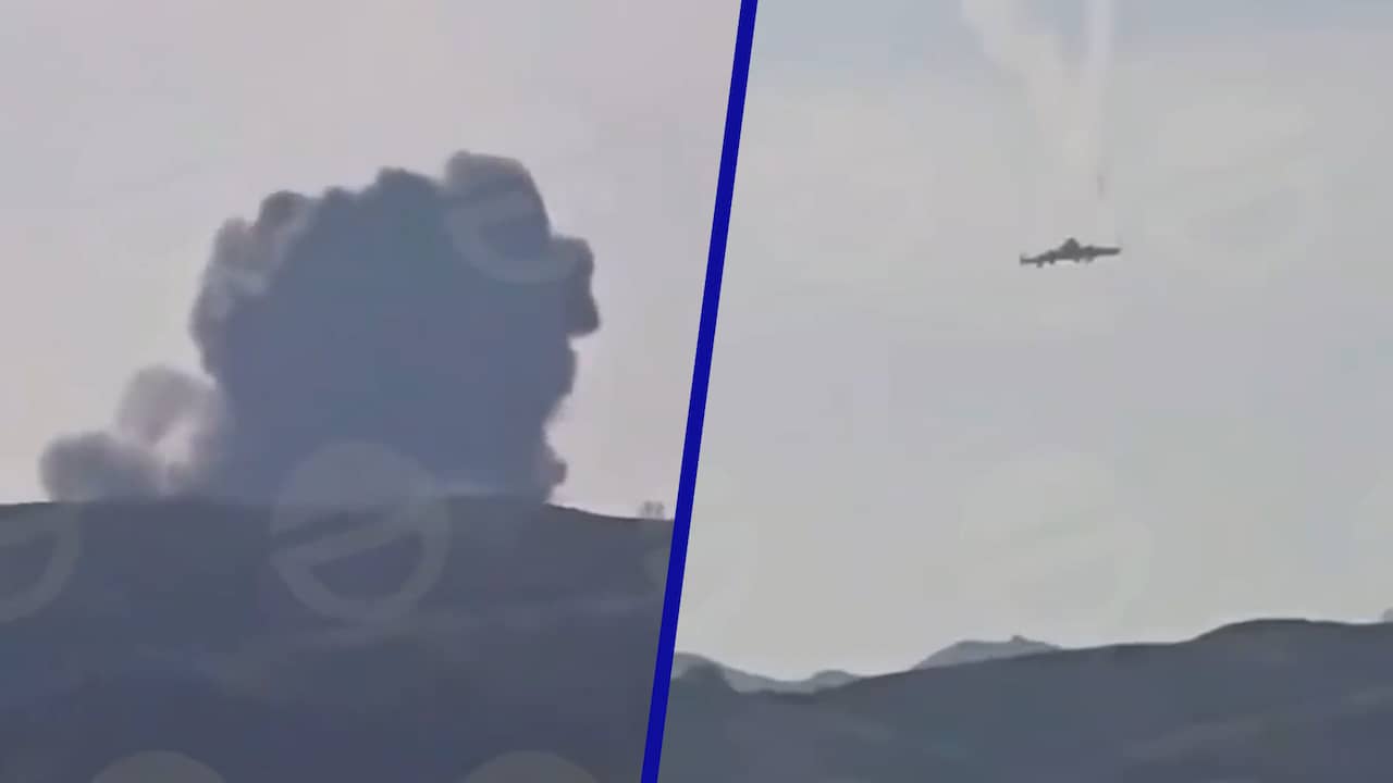 Ooggetuige filmt hoe Turks militair vrachtvliegtuig tollend neerstort ...