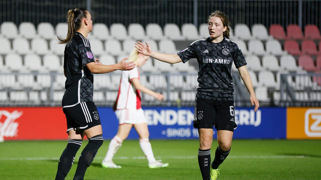 Ajax Vrouwen via eigen beloften naar halve finales beker, Feyenoord klopt Twente | Voetbal | NU.nl
