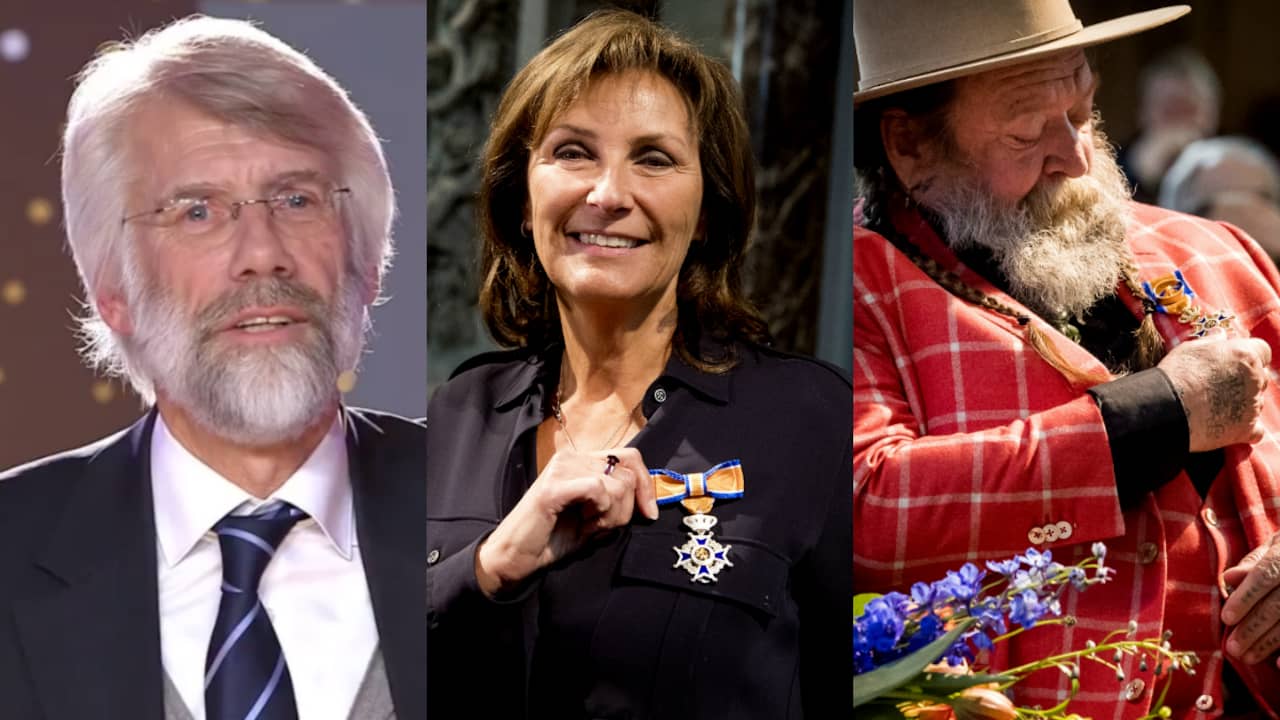 Waarom kregen deze drie bekende Nederlanders een lintje? | NU.nl