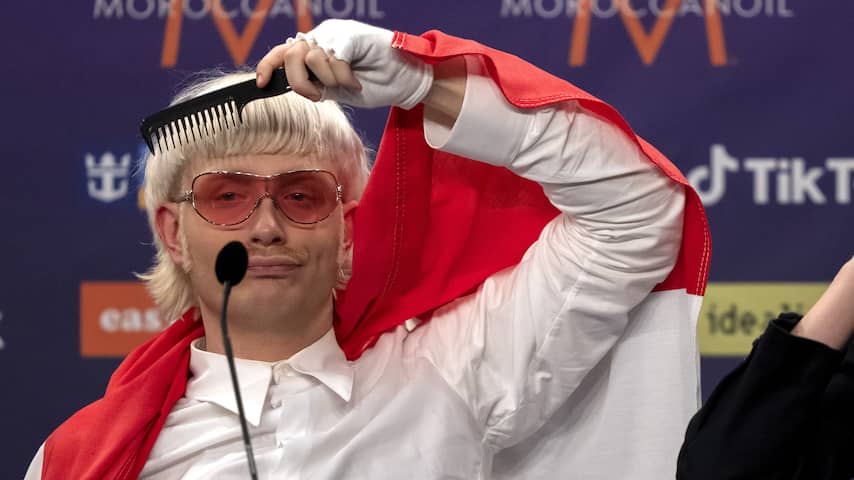 Joost Klein wilde een onvergetelijk Songfestival, maar niet op deze ...