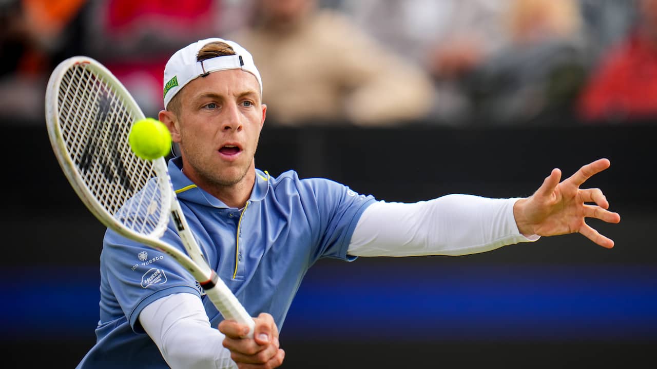 Titelverdediger Griekspoor zonder problemen naar kwartfinales in Rosmalen | Tennis | NU.nl
