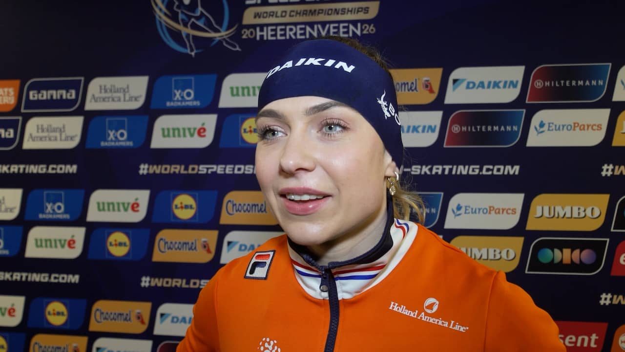 Joy Beune na eerste dag WK allround: 'Tank is een beetje leeg' | NU.nl