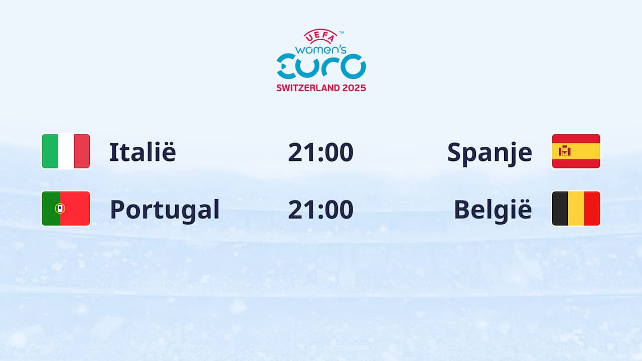 Dagprogramma EK | Portugal jaagt op historische kwartfinaleplek | EK ...