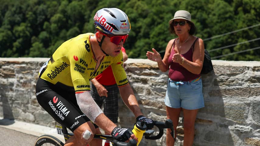 Wout van Aert mist Tour de France door ontstoken elleboog: 'Grote ...