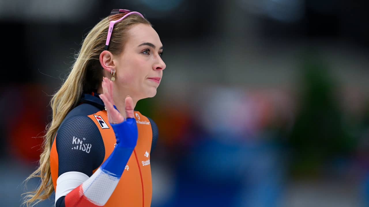 Joy Beune viert beladen zege met wegwerpgebaar: 'Vierde plek was beter ...