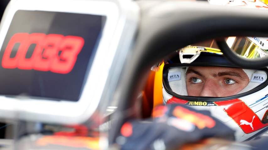 Verstappen zet zevende tijd neer in tweede training op Silverstone | Formule 1 | NU.nl