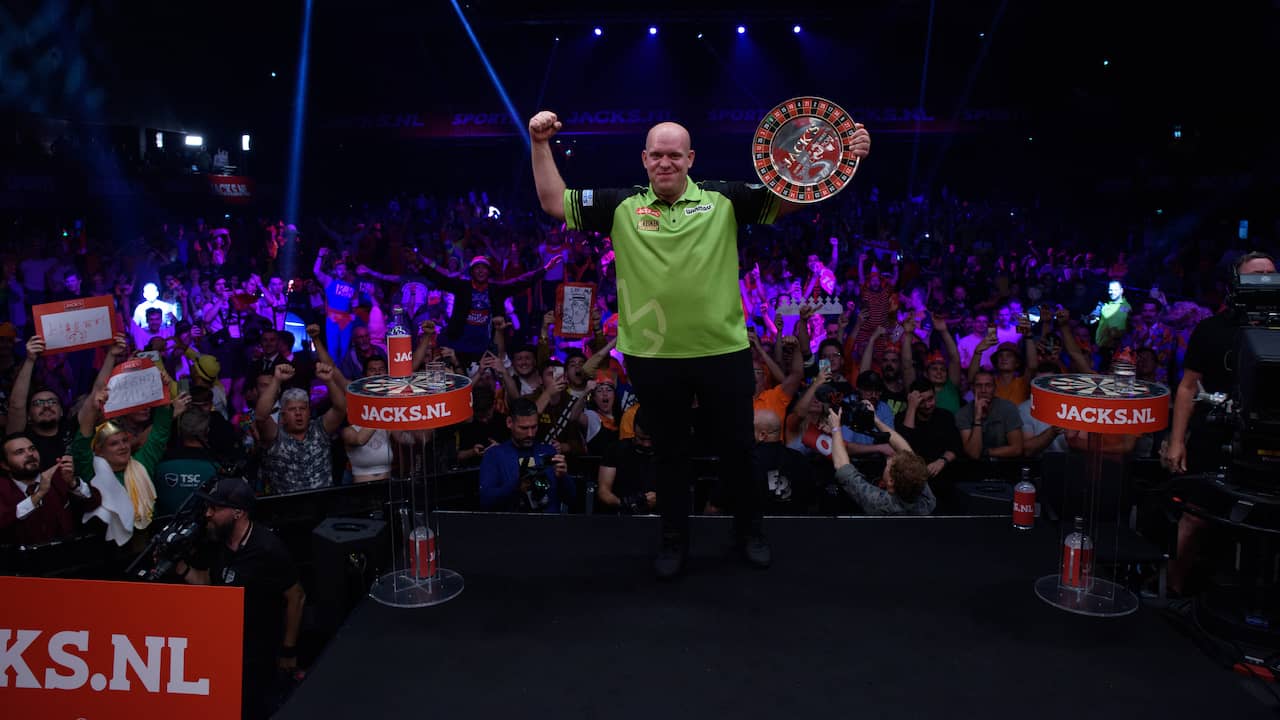 Van Gerwen wint in AFAS Live voor vijfde keer World Series of Darts ...