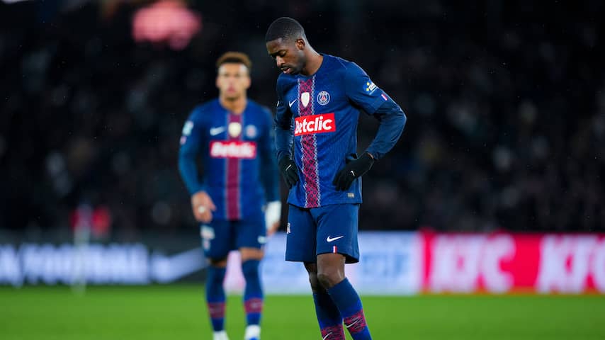 Paris Saint-Germain al klaar in Franse beker na verlies tegen Parijse ...