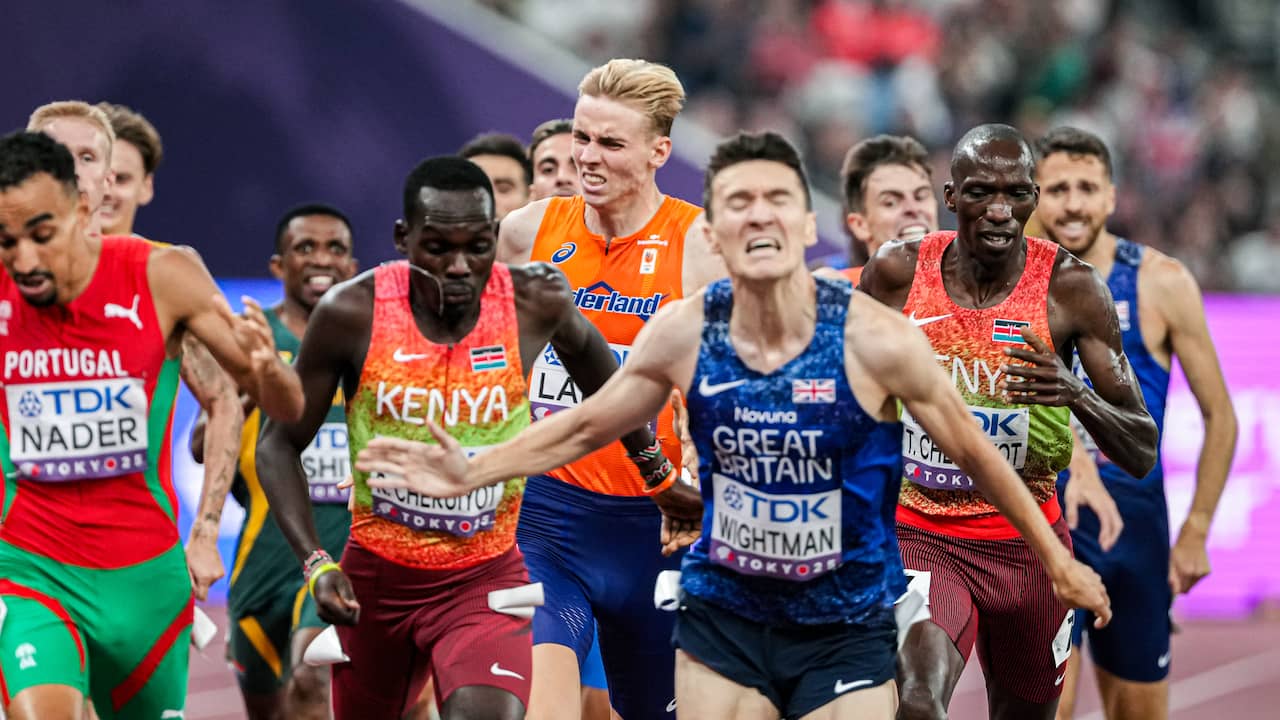 Niels Laros grijpt op WK atletiek naast zeldzame medaille op 1.500 ...