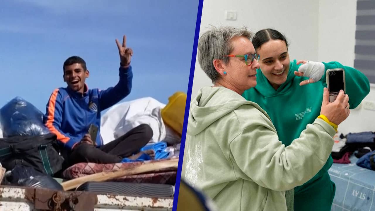Eerste drie Israëlische gijzelaars vrijgelaten tijdens staakt-het-vuren ...