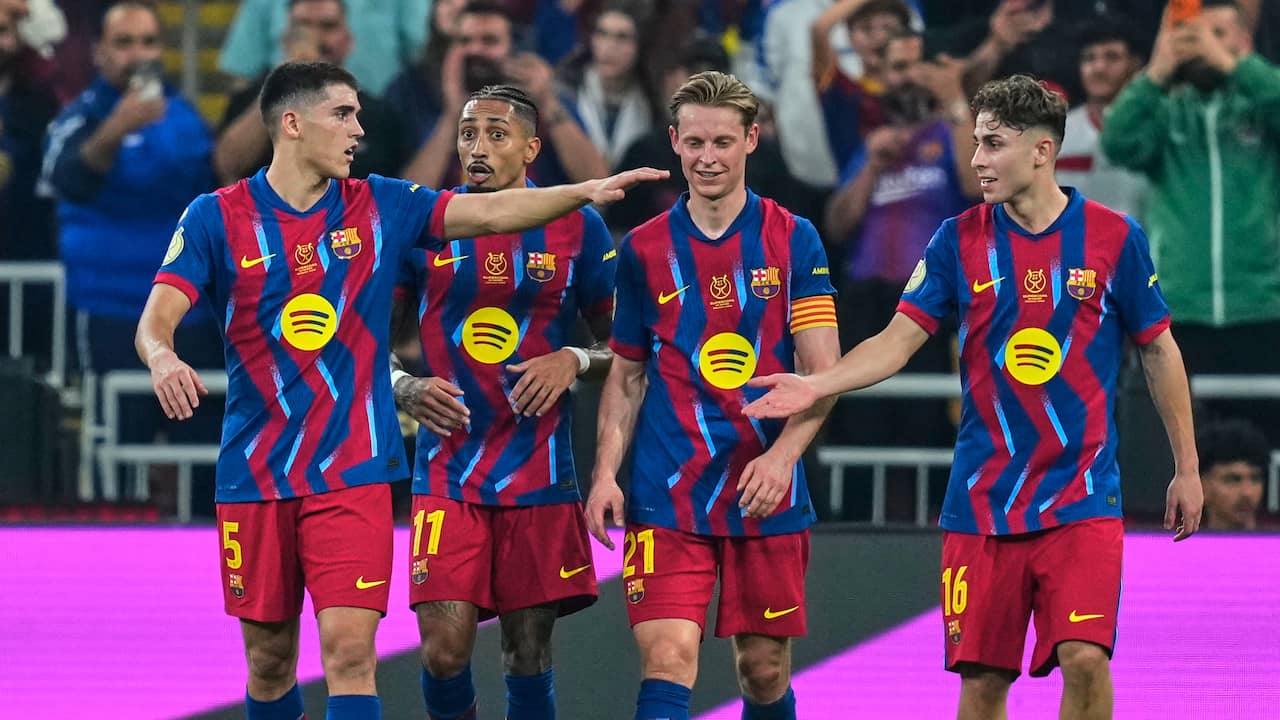 FC Barcelona haalt uit tegen Athletic en bereikt finale Spaanse ...