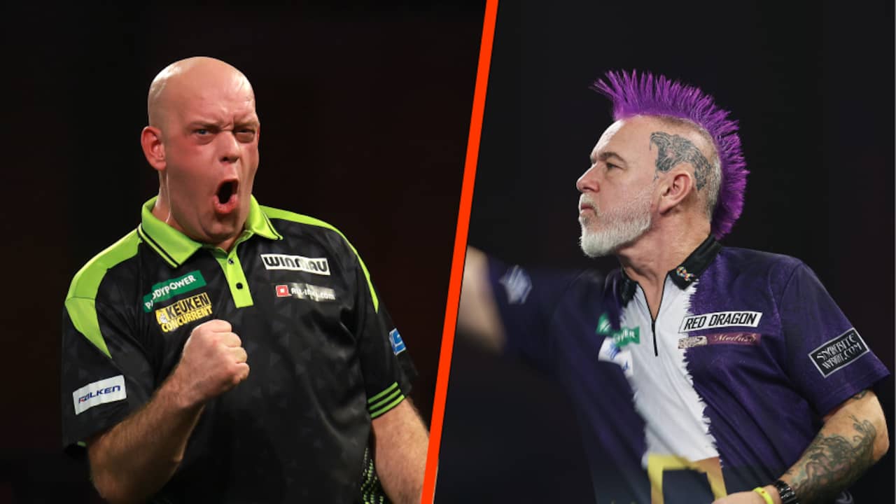 Michael van Gerwen sneert naar dartsrivaal Peter Wright: 'Tijd om te ...