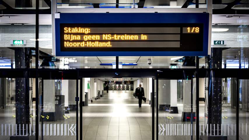 NS-staking dinsdag heeft gevolgen voor treinverkeer woensdag ...