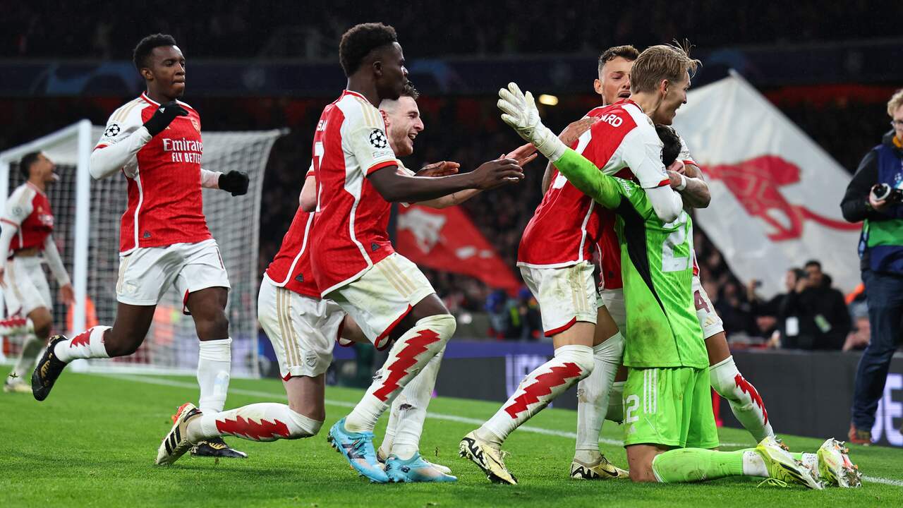 Arsenal na veertien jaar weer kwartfinalist in CL: 'Heeft veel te lang ...