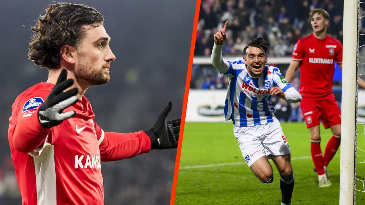 AZ nadert derde plek, spektakel bij Heerenveen-Twente met 6 goals en rode kaart | Voetbal | NU.nl