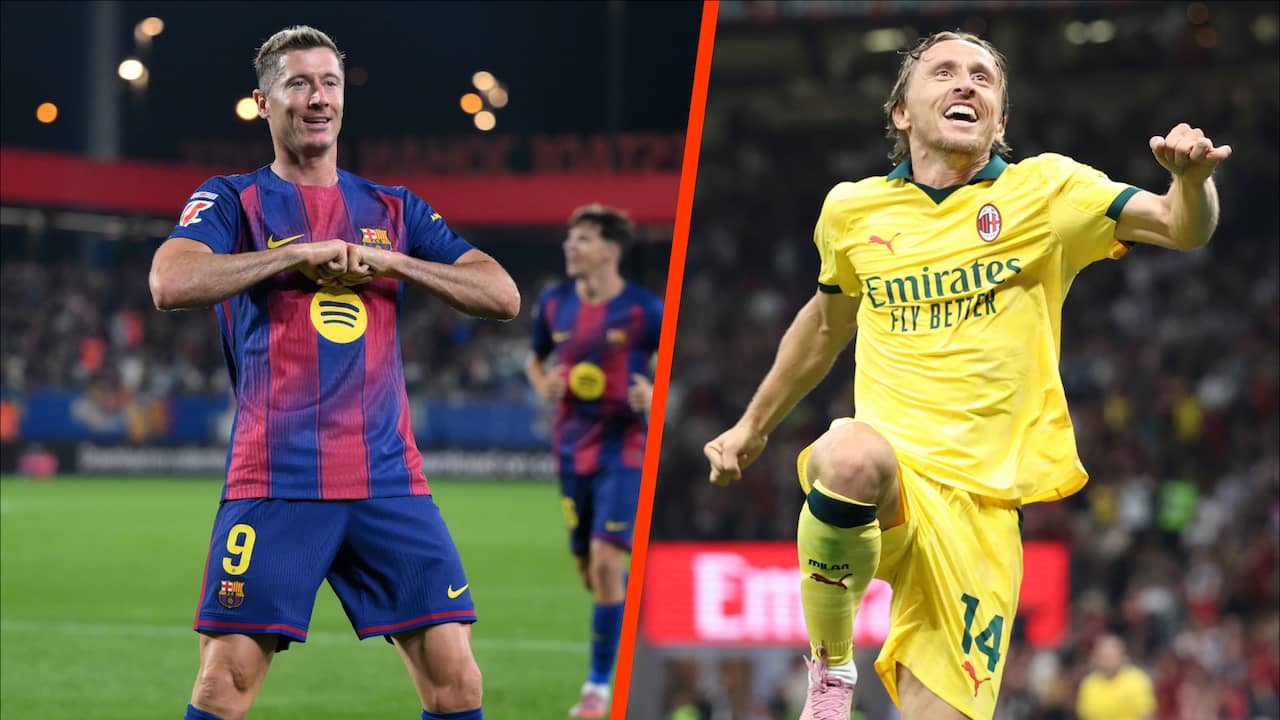 Barcelona haalt uit in thuisduel voor 6.000 fans, Modric (40) leidt ...