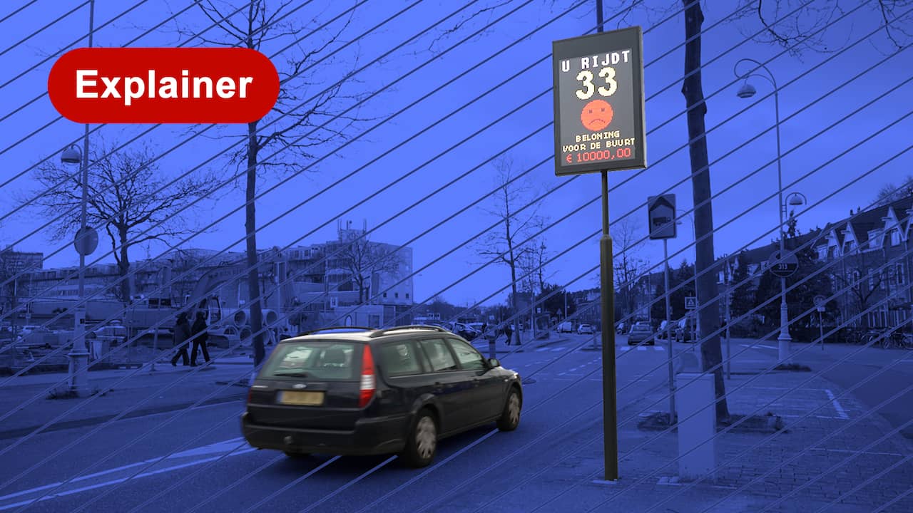Snelheidscamera levert geld op: waarom belonen in het verkeer werkt | NU.nl