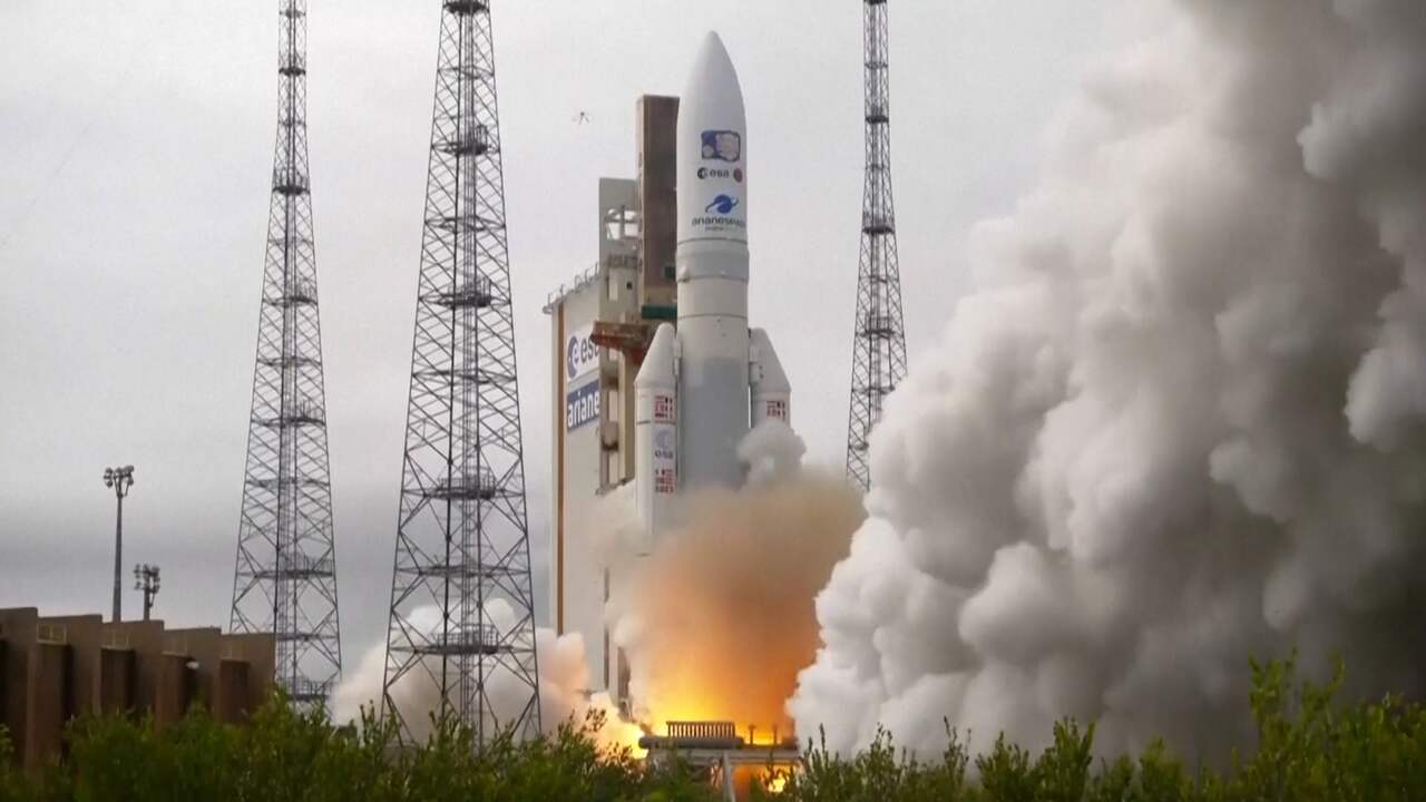 ESA lanceert sonde die manen van Jupiter gaat onderzoeken | NU.nl