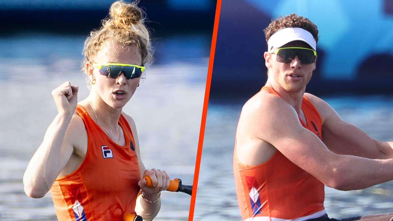 Titelfavoriete Florijn met groot machtsvertoon naar roeifinale, ook Van ...