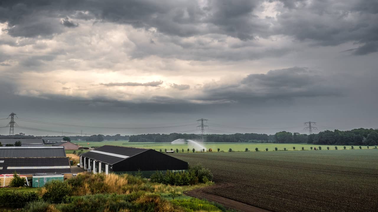Weer stevige onweersbuien in aantocht, dinsdag code geel in bijna hele ...