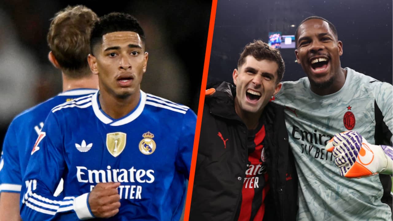 Real Madrid redt koppositie door goal in slotfase, Milan wint derby ...