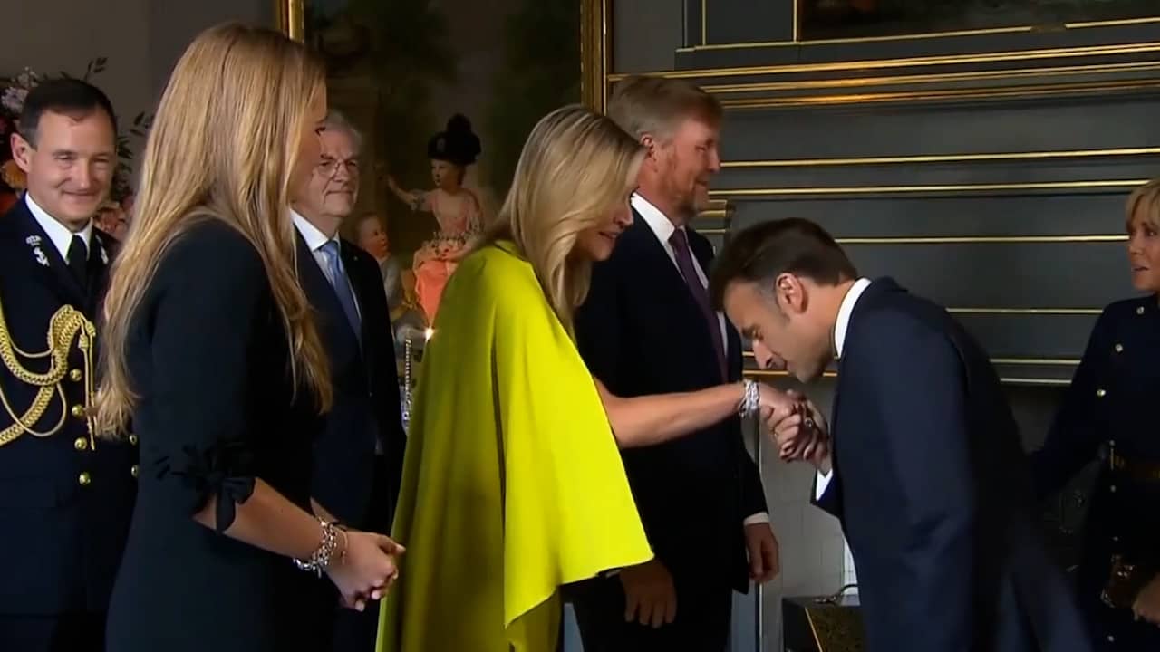 Prinses Amalia ook aanwezig bij diner met wereldleiders, arm niet in ...