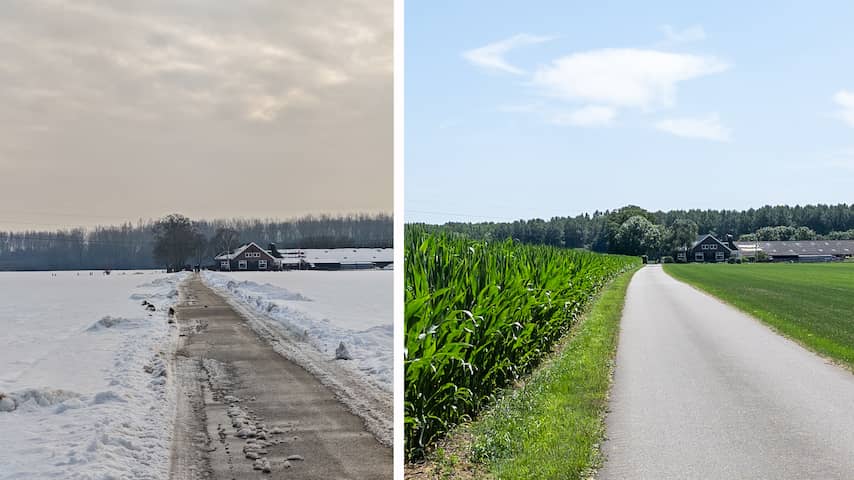Live winterweer | Situatie op de Groningse wegen verslechtert - NU.nl