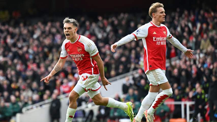 Arsenal wint na ruim een maand zonder zege weer in Premier League ...