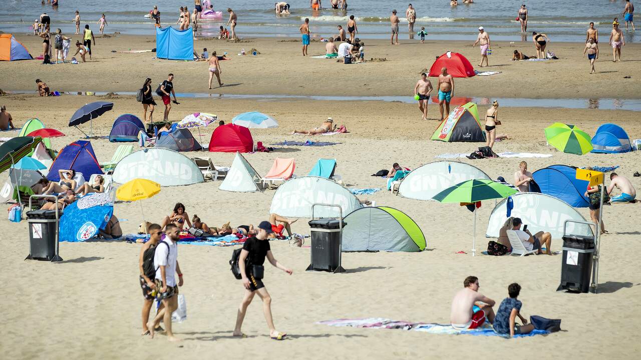Drukte in treinen door stralend weer, Den Haag roept op niet met auto ...