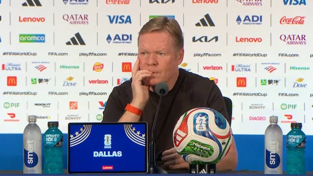 Koeman over gelijkspel tegen Japan: 'Voetbal zit soms gek in elkaar ...