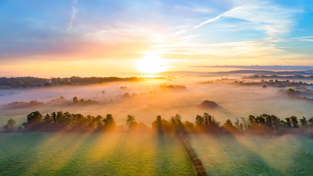 Weerbericht: Mistige ochtenduren maken snel plaats voor zonneschijn ...
