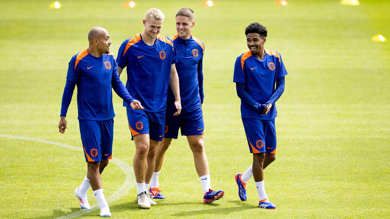 Oranje traint dag na gelijkspel tegen Frankrijk alleen met reserves en invallers | EK voetbal ...