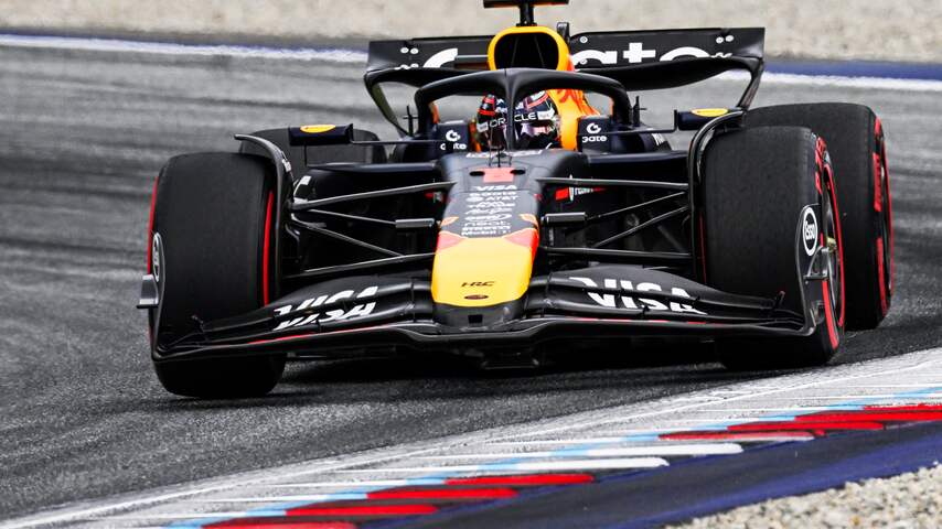 Verstappen ook derde in laatste vrije training GP Oostenrijk, Norris snelste | Formule 1 | NU.nl