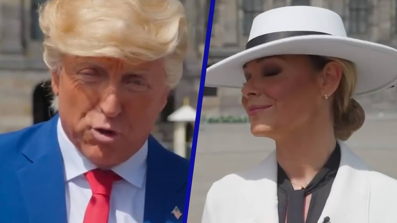 Gordon imiteert Trump in Amsterdam: 'Nederland wordt wereldkampioen ...