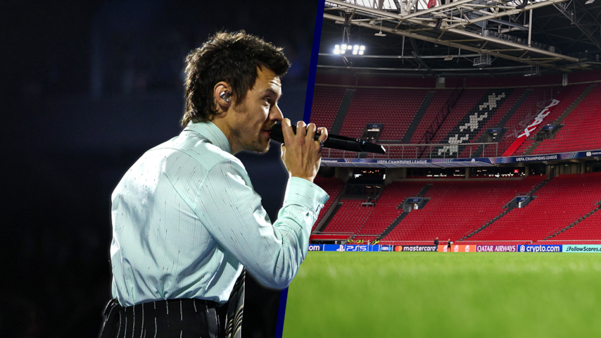 Ajax speelt mogelijke play-offs in Volendam vanwege concertreeks Harry ...