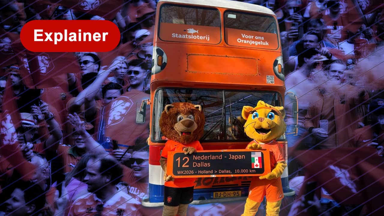 De fanwalk van Oranje is korter dan ooit, maar zal toch pittig worden ...