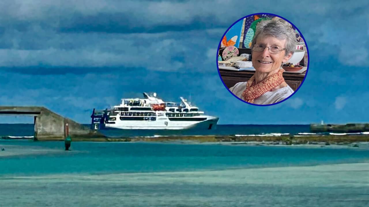 Australische cruise afgebroken nu achtergelaten vrouw dood is ...