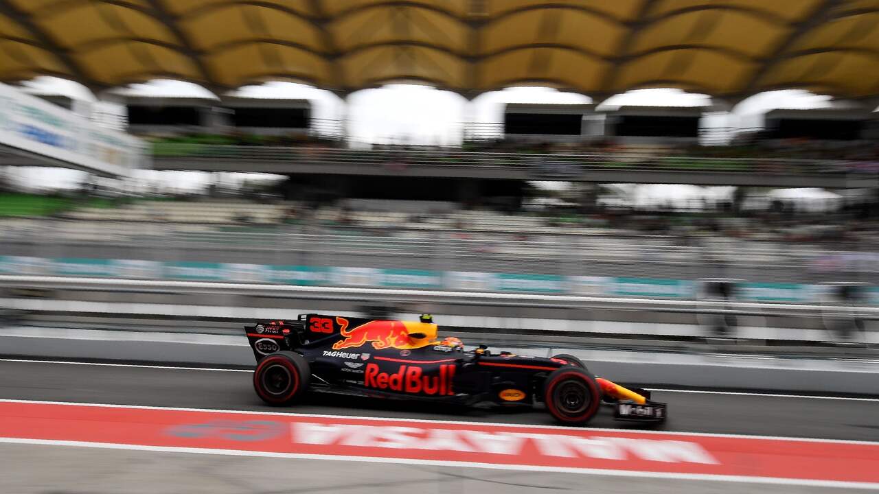 Verstappen klokt vierde tijd in voortijdig afgebroken tweede vrije training | Sport | NU.nl