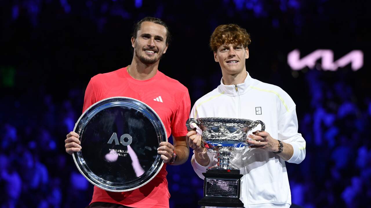 Sublieme Sinner verslaat Zverev en verovert tweede Australian Open-titel op rij | Tennis | NU.nl