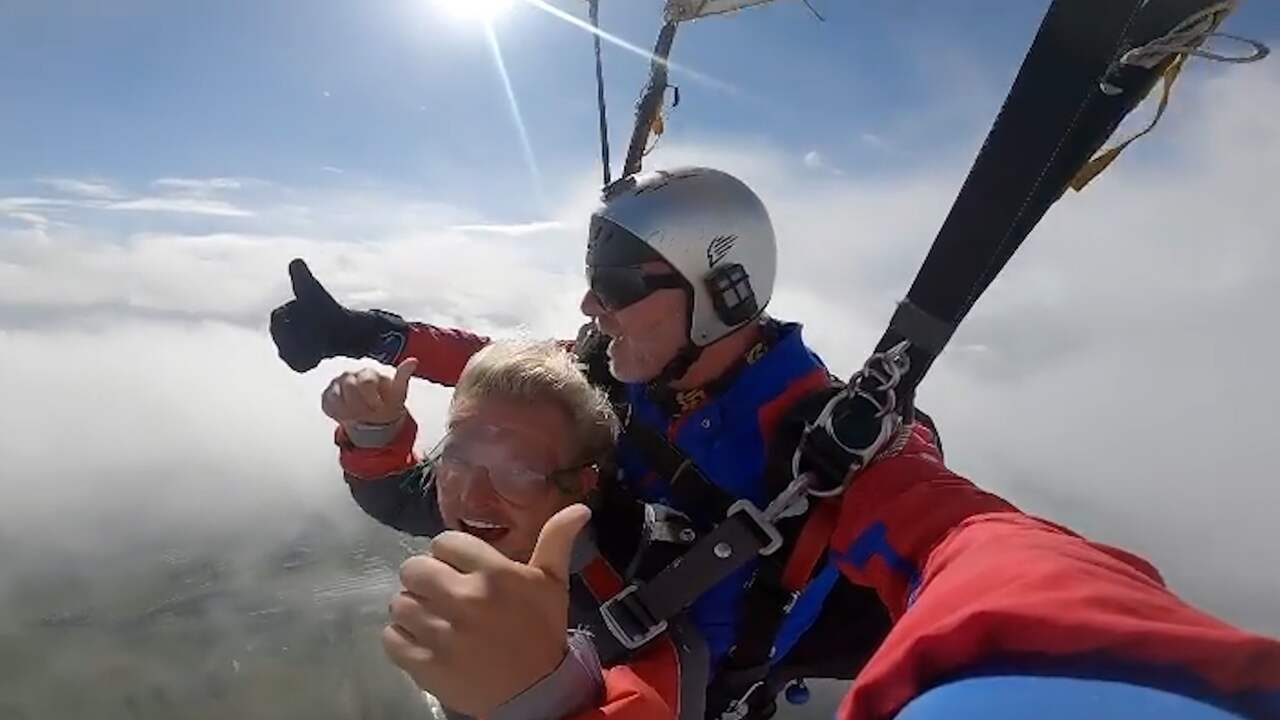 Thomas Berge maakt parachutesprong | NU.nl