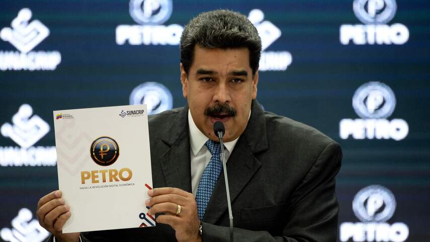 Venezuela stopt met eigen cryptomunt petro | Economie | NU.nl